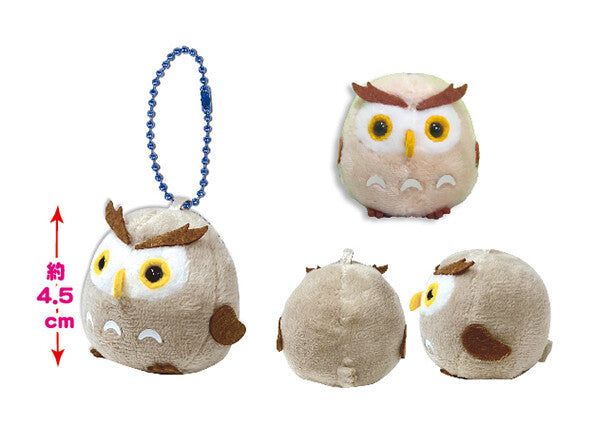Puchimaru Tori Dango Horned Owl Plush Mascot | oshoppu