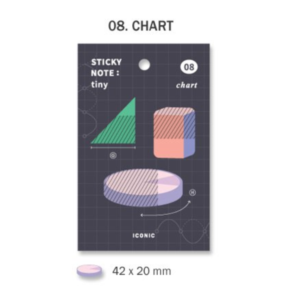 Iconic Sticky Note Shapes - Chart | oshoppu