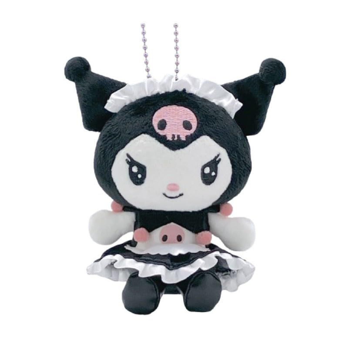 Kuromi Maid Mascot Plush [Kuromi x My Melody] | oshoppu
