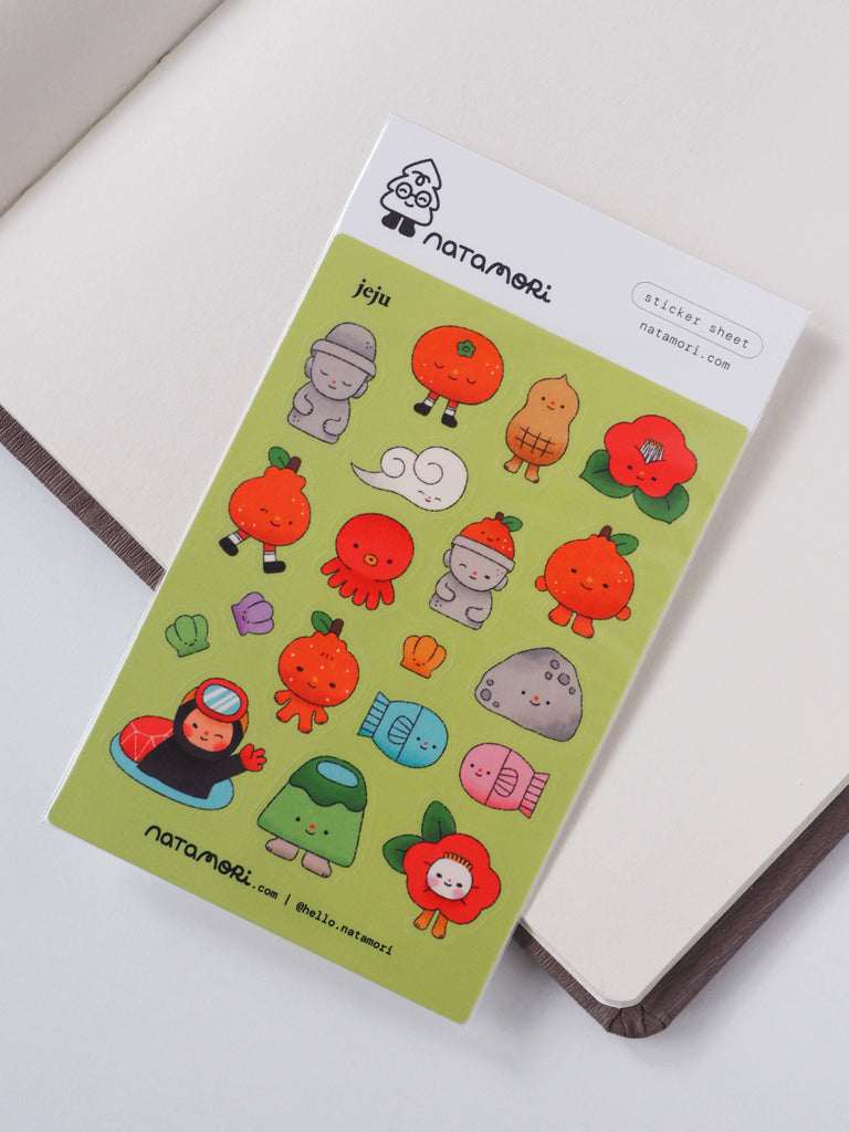 Jeju • sticker sheet | oshoppu