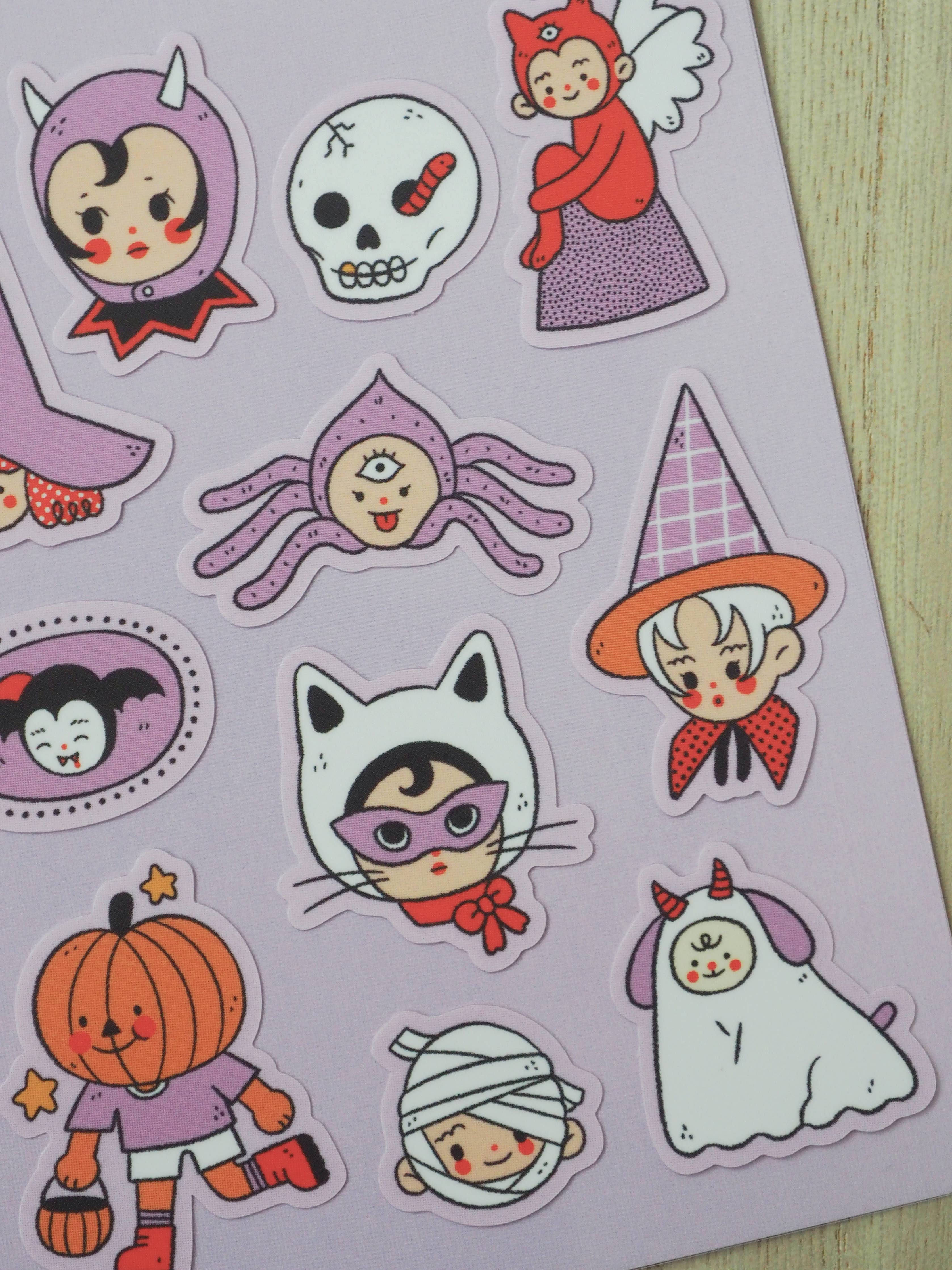 Spooky • Sticker Sheet | oshoppu