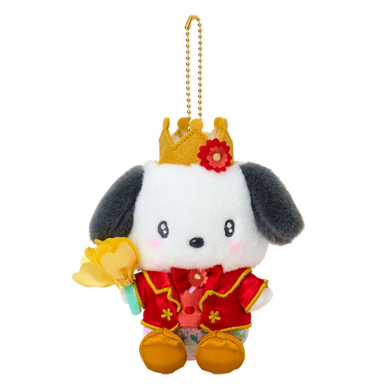 Pochacco Sanrio Characters Dokidoki Design Series Mascot Holder | oshoppu