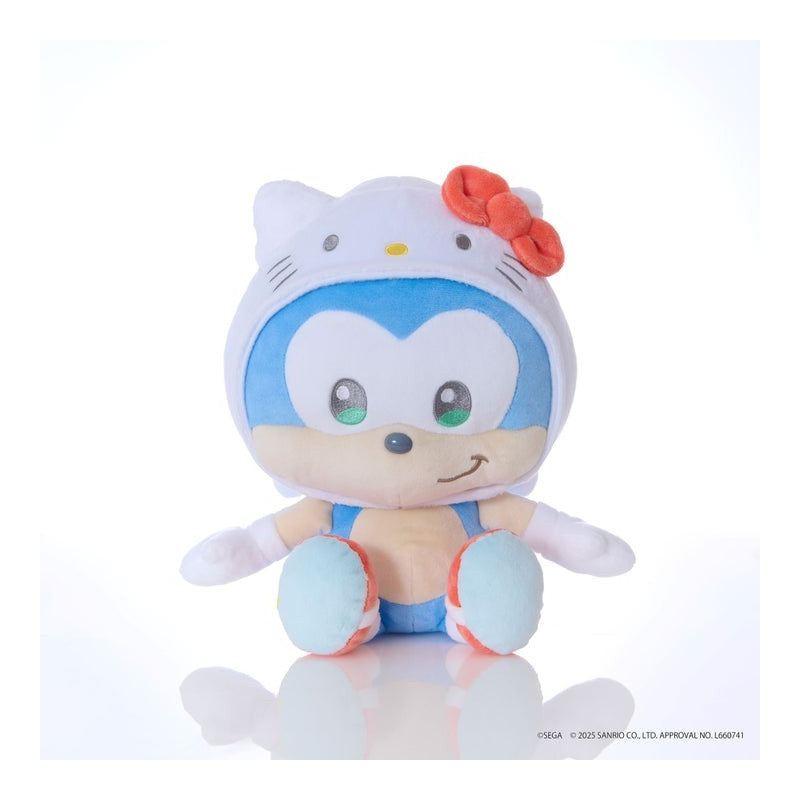 Hello Kitty x Sonic Plush [SONIC & FRIENDS x Sanrio Characters] | oshoppu