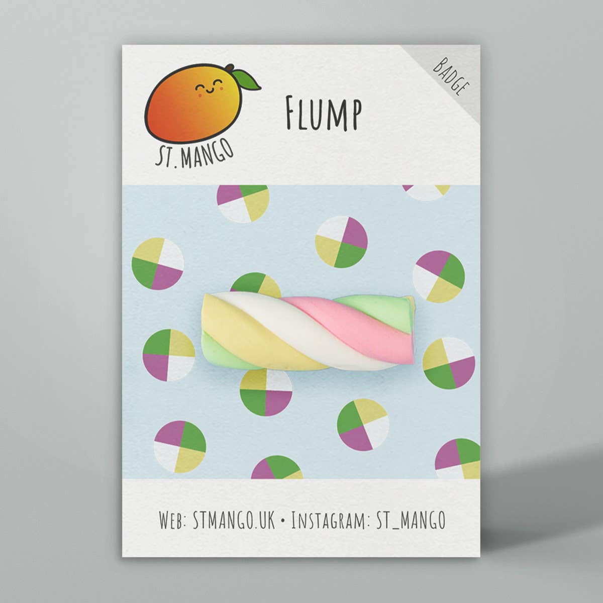 Flump Badge | oshoppu